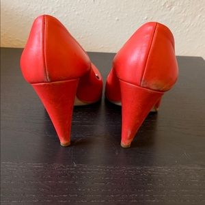 Marc By Marc Jacobs | Shoes | Marc By Marc Jacobs Red Leather Pumps ...